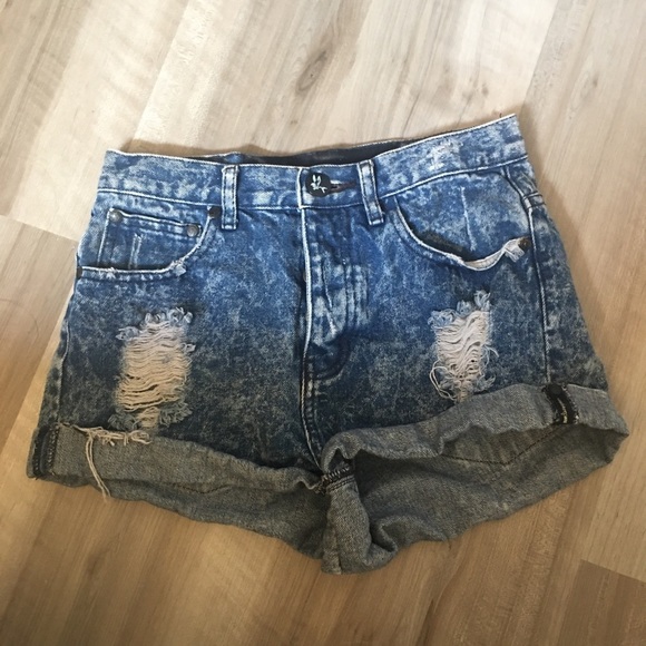 One Teaspoon | Shorts | One X Oneteaspoon Blue Denim Shorts 26 | Poshmark